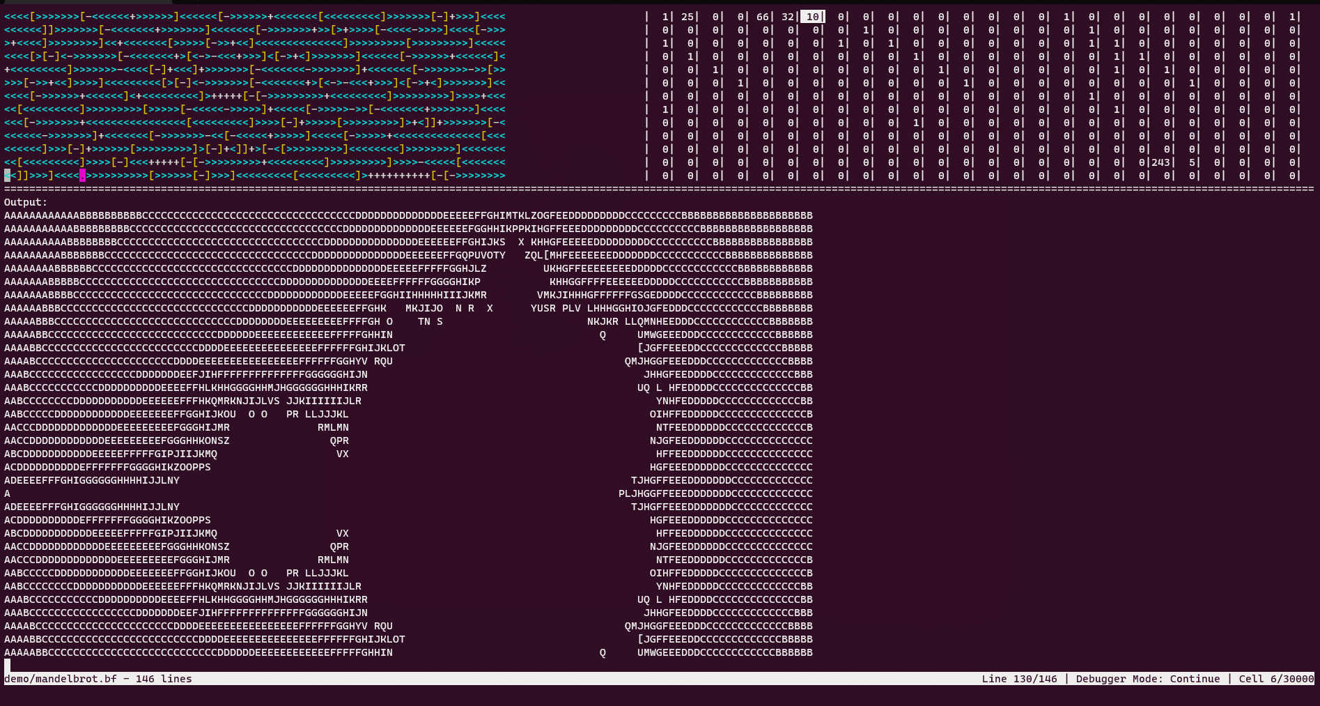GitHub - michaeltan02/brainFuckIDE: A terminal-based brainfuck IDE ...