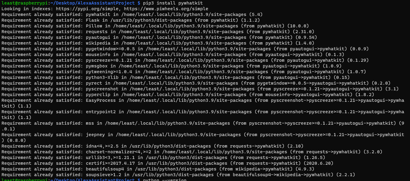 Issues with running PyWhatKit on RPi (Ubuntu) · Issue #294 · Ankit404butfound/PyWhatKit · GitHub