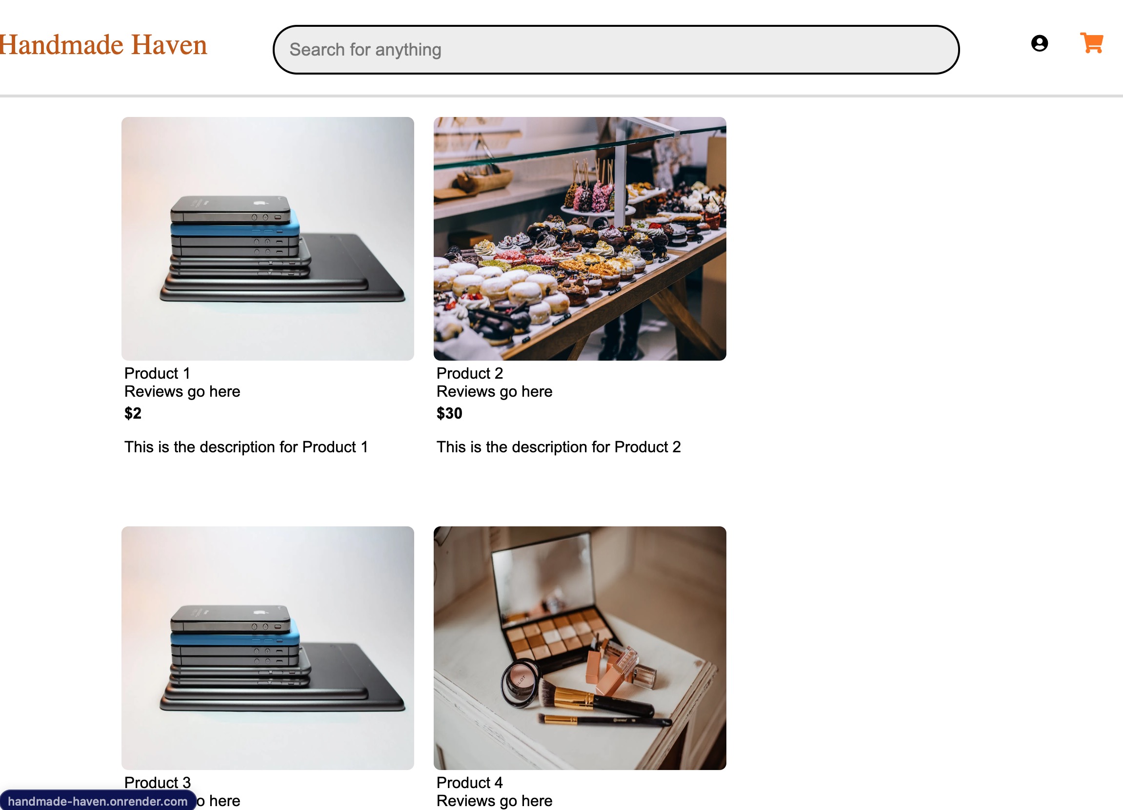 GitHub - 13kparkin/Handmade-Haven