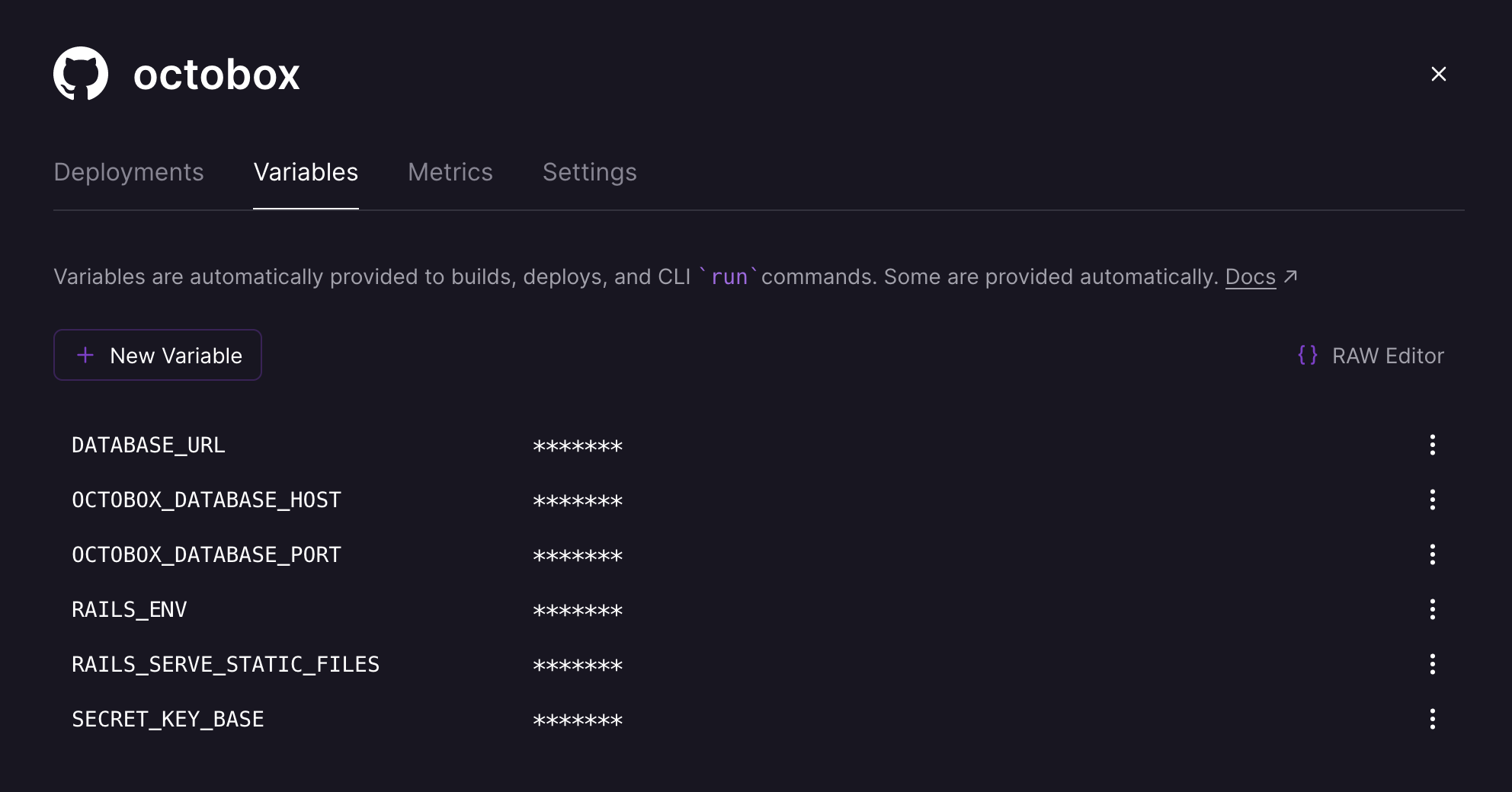 Run Production from Dockerfile, not Docker Compose? · Issue #3145 · octobox/octobox · GitHub