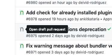 Add support for draft pull requests · Issue #1613 · octobox/octobox · GitHub