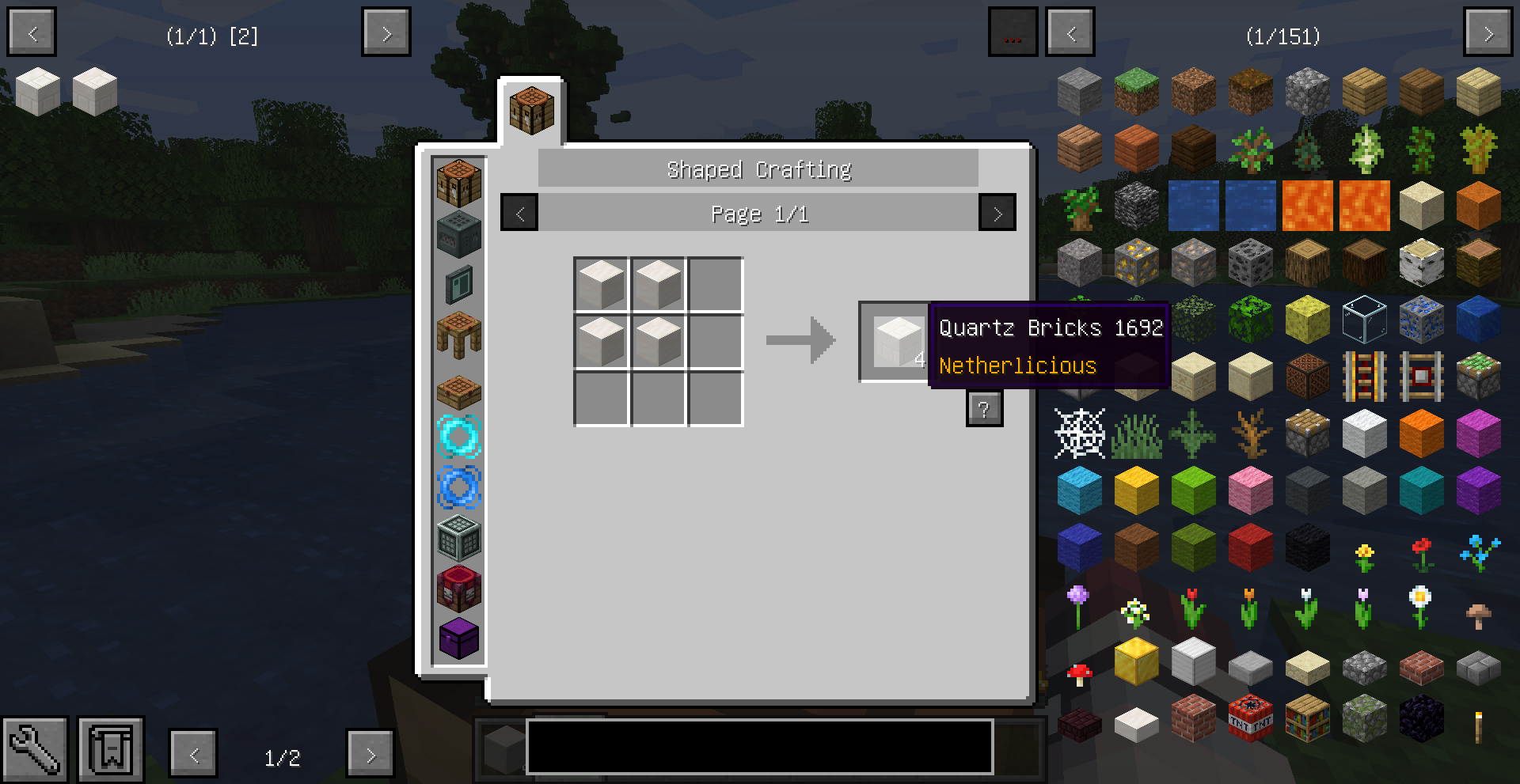 Quartz Bricks Recipe Wrong · Issue #181 · Roadhog360/Et-Futurum-Requiem ...