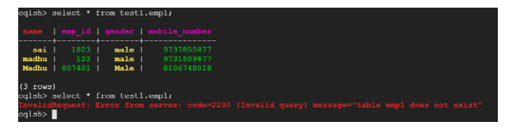 Unable To Retrieve The Data From Cassandra Node Though Stargate Api Rest Api · Issue 1598