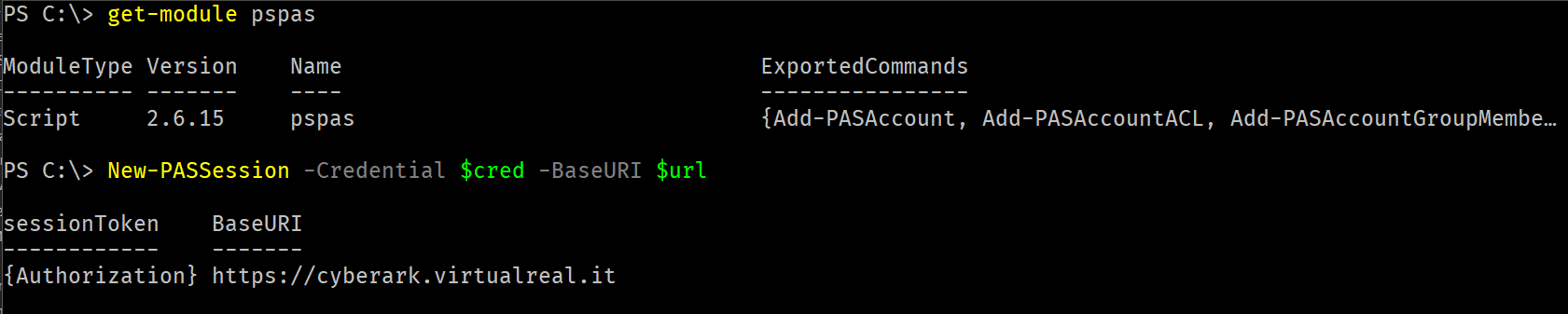 Issue with New-PASSession · Issue #194 · pspete/psPAS · GitHub