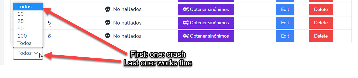When user select "all" registers per page: "crash" or nothing is showed · Issue #40 · Power ...