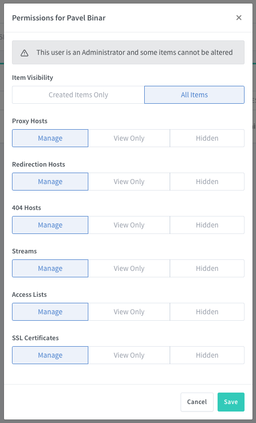 Lost Of The Configuration After Deleting User · Issue 13 · Jlesage Docker Nginx Proxy Manager