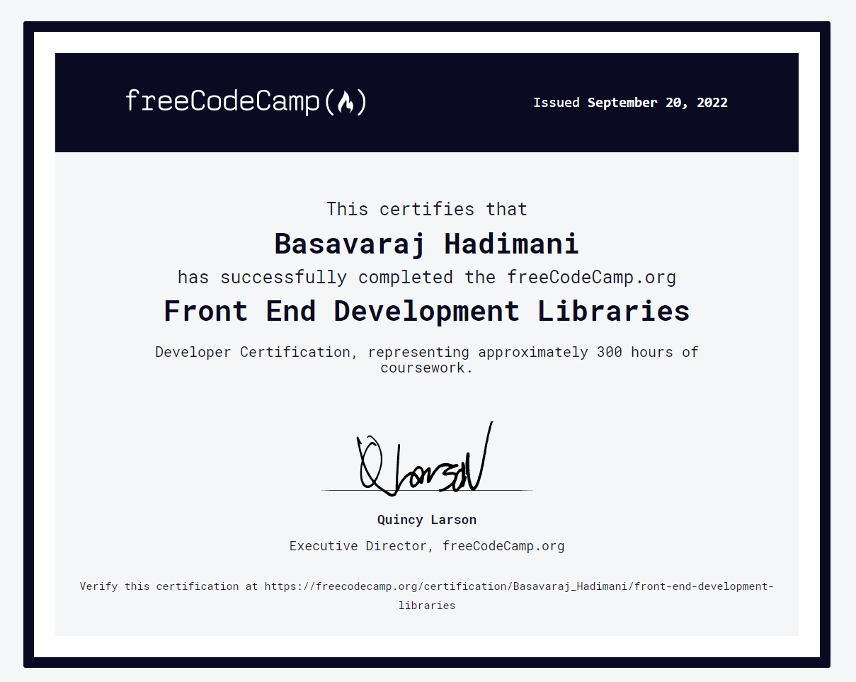 GitHub - basavarajh99/Front-End-Development-Libraries GitHub - basavarajh99/Front-End-Development-Libraries
