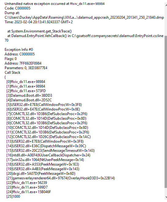 Reproduceable crash on one of the final Anden questlines. "Every Anden of the Rainbow" · Issue ...