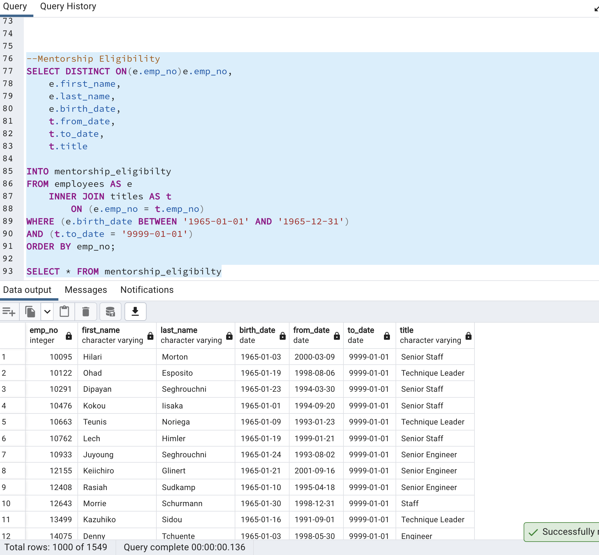 GitHub - ljvince/Pewlett-Hackard-Analysis