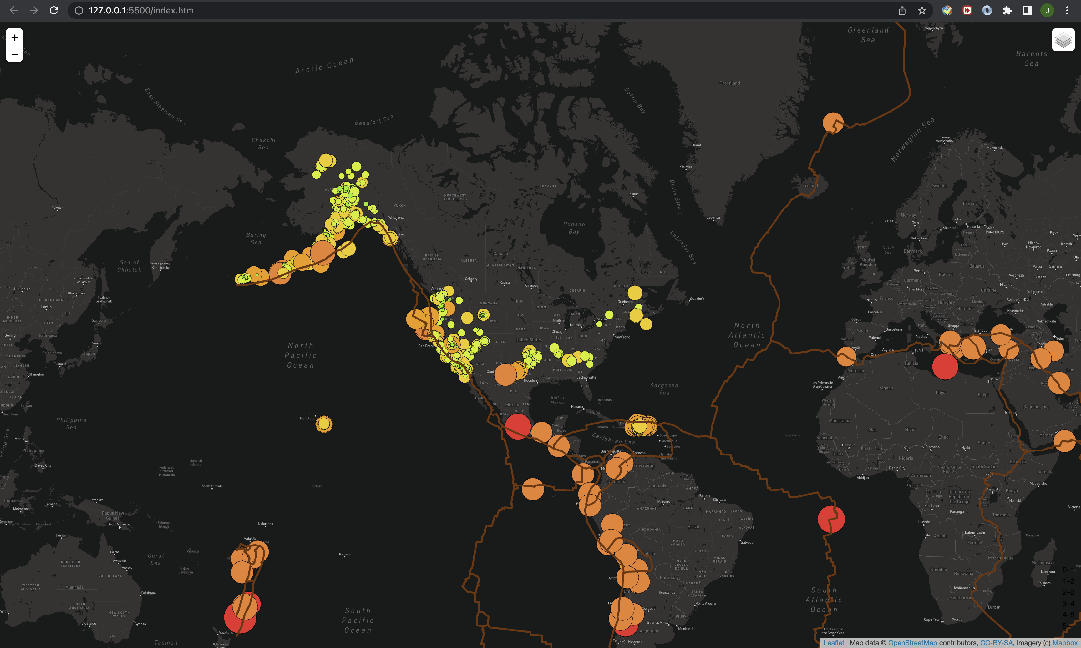 GitHub - ljvince/Mapping_Earthquakes: Mapping Earthquakes with JS & APIs