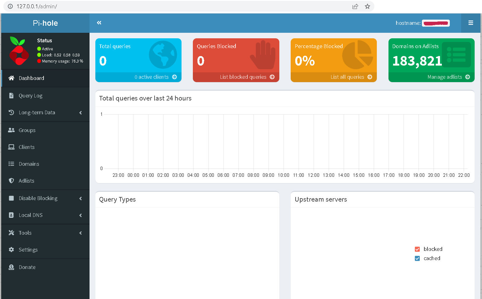 No data showing · Issue #98 · DesktopECHO/Pi-Hole-for-WSL1 · GitHub