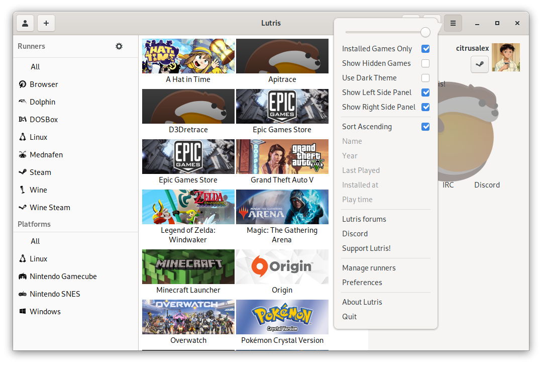 Sorting Menu Is Broken · Issue 2532 · Lutrislutris · Github 0871