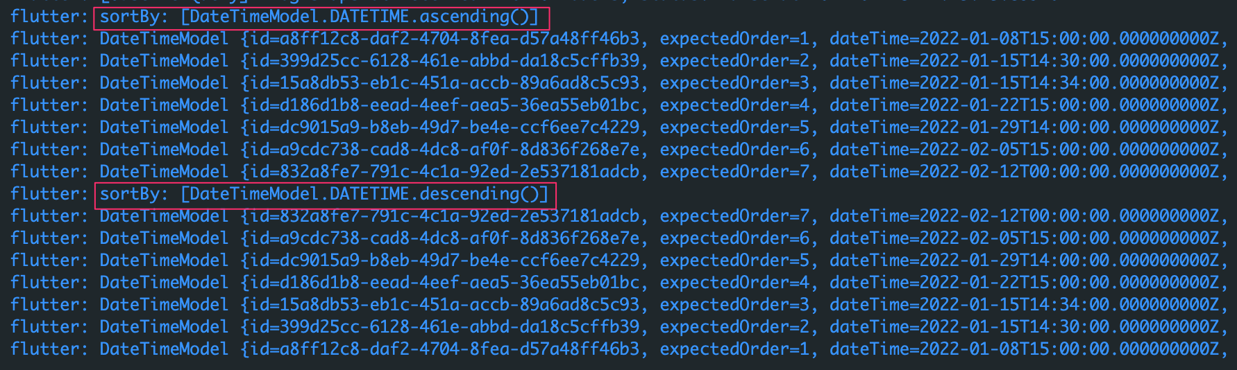 DataStore query with predicate with AWSDateTime value returns incorrect result · Issue #1245 ...
