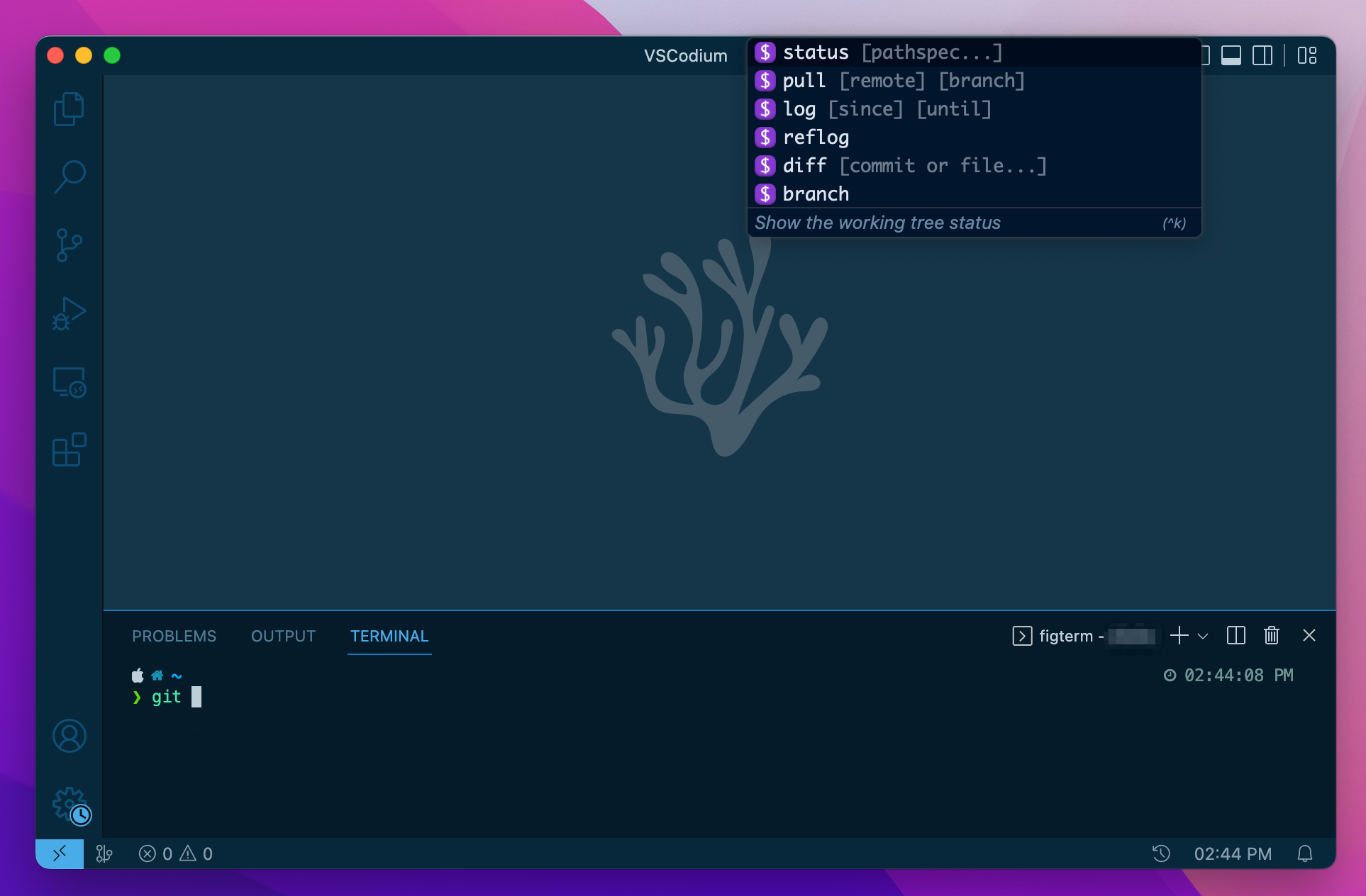 Fig autocomplete window displays at wrong position of vscodium window · Issue #2036 · withfig ...