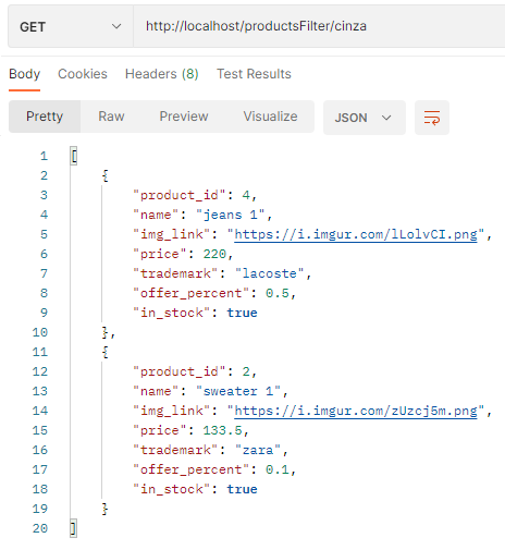 GitHub - geovannacas/E-commerce: Project created during GoDev course