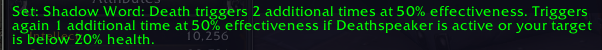 Deathspeaker is not triggering the extra cast of the T31 2pc · Issue #1124 · SimCMinMax/WoW ...