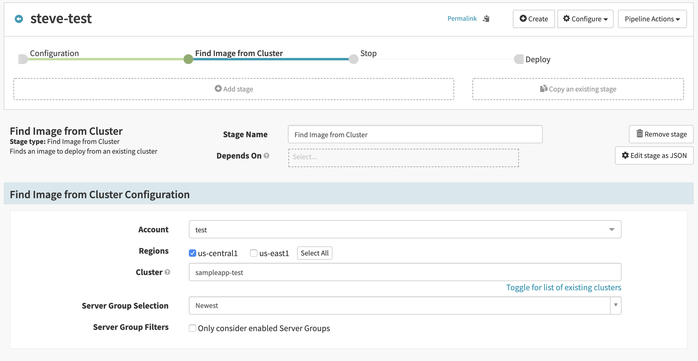 [GCE] Find image from Cluster does not respect region selection · Issue #4299 · spinnaker ...
