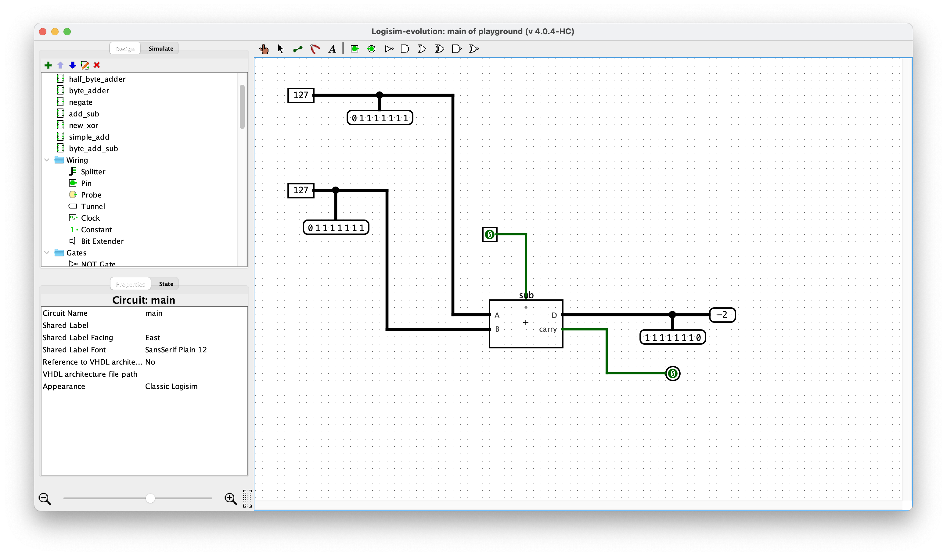 GitHub - yurirenko/cpu-experiments: CPU simulation in LogisimEvolution, just for fun