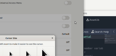 Mouse pointer does not respect OS pointer size · Issue #44707 · godotengine/godot · GitHub