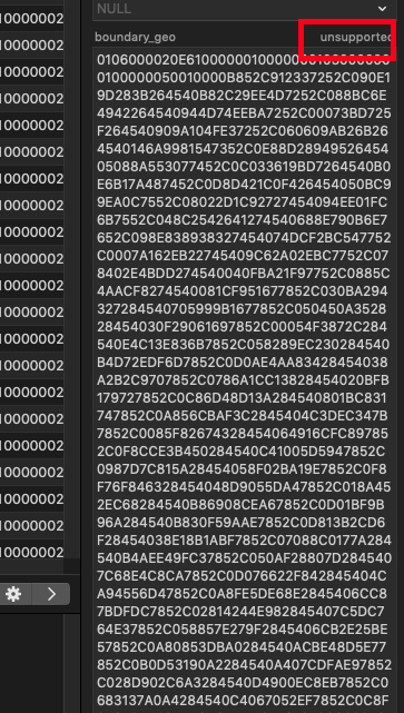Feature Request: Add Spatial and Geometry viewer · Issue #1436 · TablePlus/TablePlus · GitHub