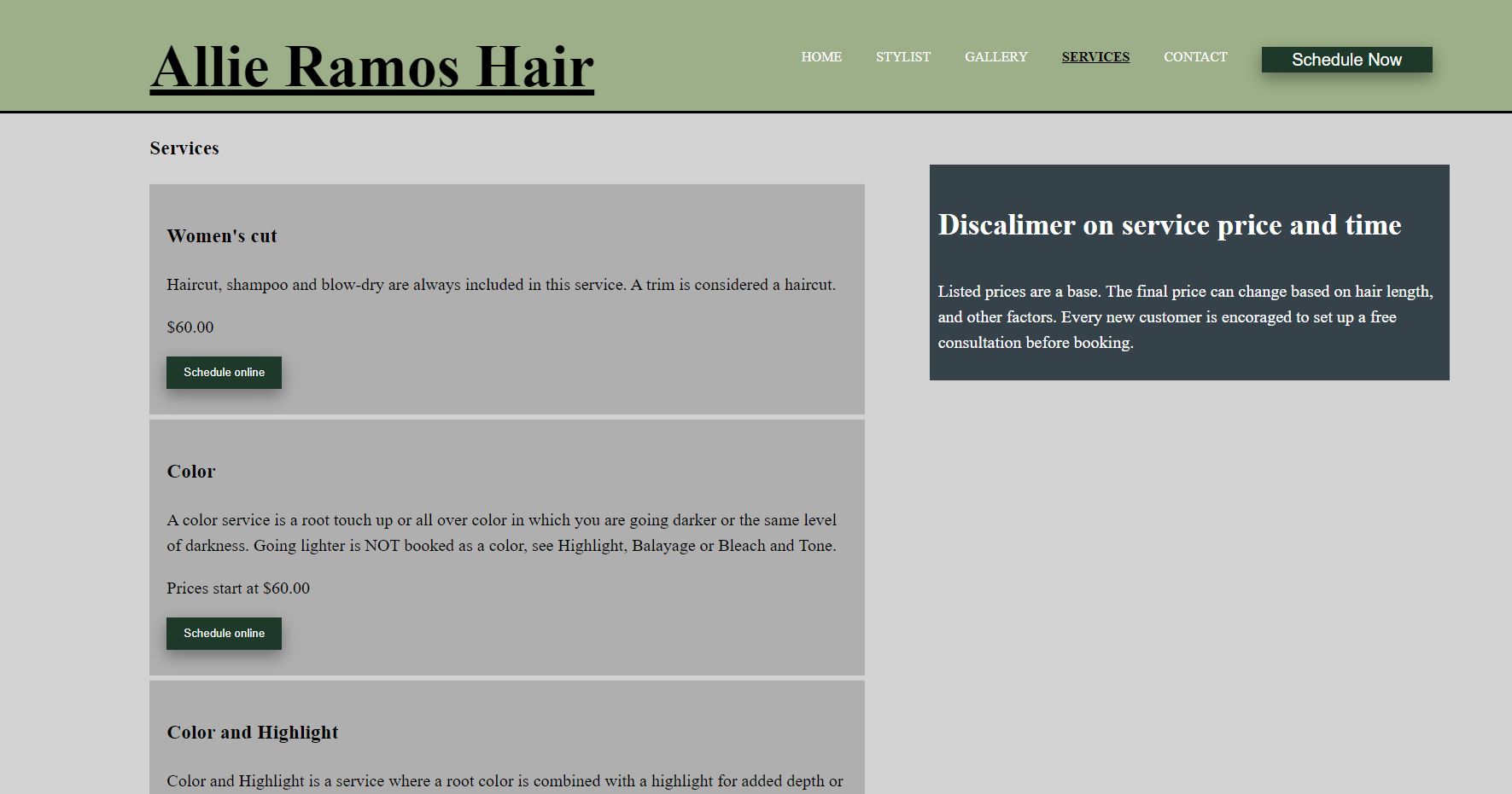 GitHub - Lramos25/FirstWebPage: First fully deployed webpage for small hair salon