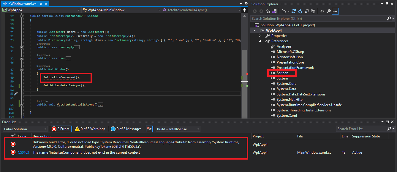 Issue while using Scriban reference dll in WPF Application (.NET Framework) · Issue #462 ...