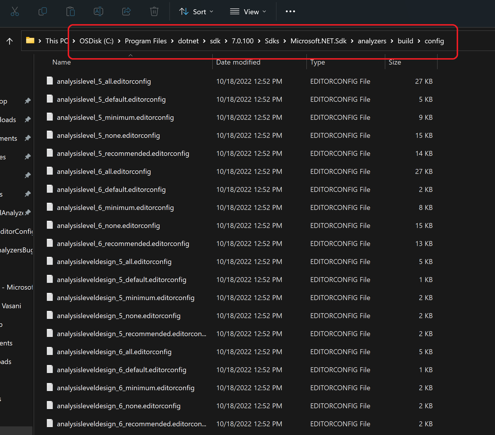 Analyzers stopped working after upgrade to VS2022 17.4.0 · Issue #6263 · dotnet/roslyn-analyzers ...