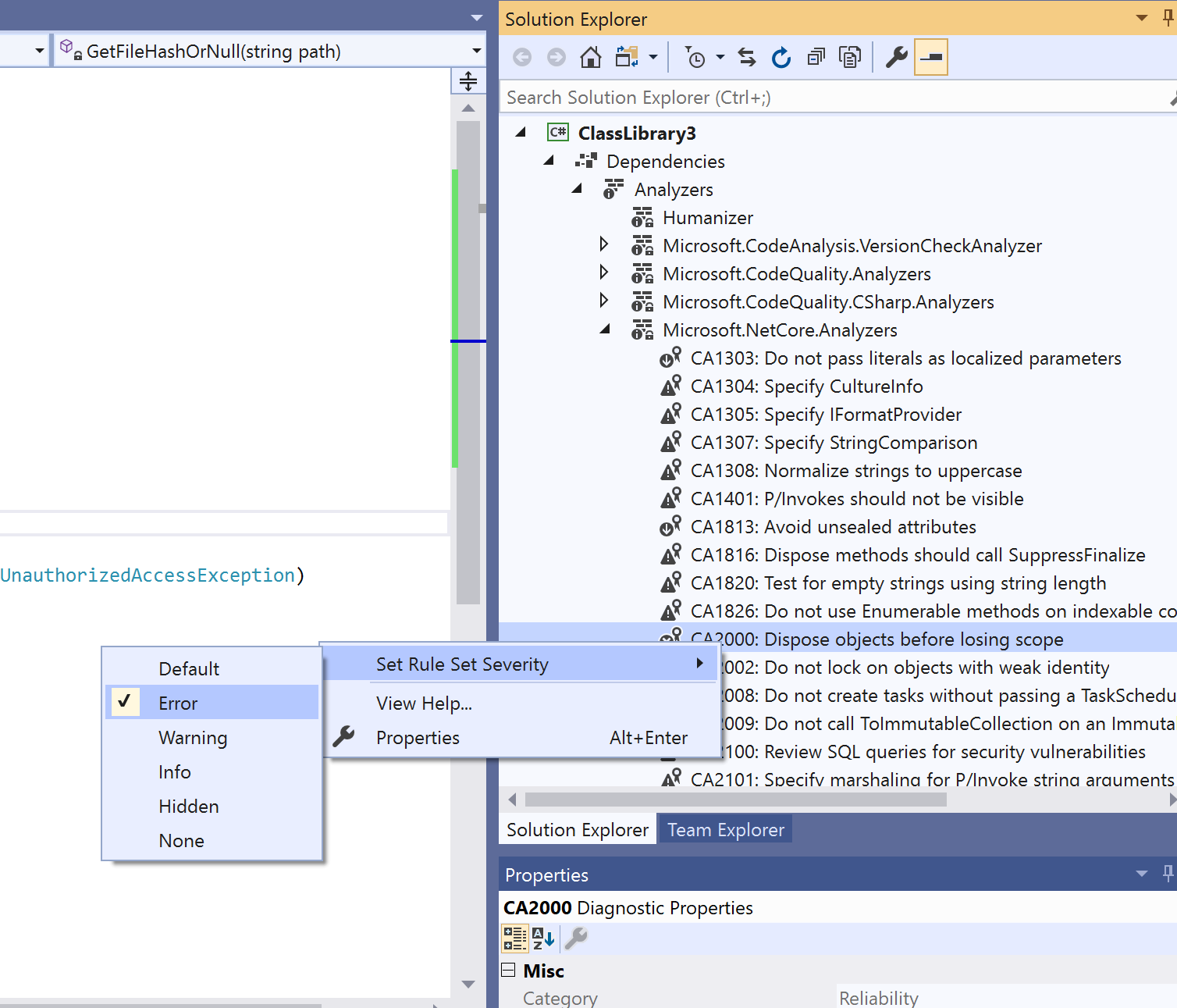 CA2000 fires on C# 8.0 using declarations · Issue #2416 · dotnet/roslyn-analyzers · GitHub