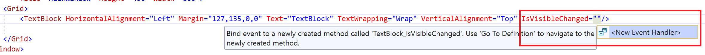 XAML code behind file (.g.i.cs) not auto-updated when editing the xaml ...