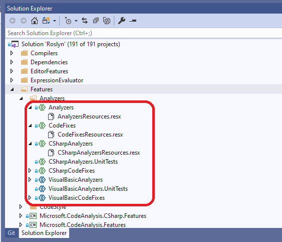Shared projects in Roslyn.sln showing no files in solution explorer ...