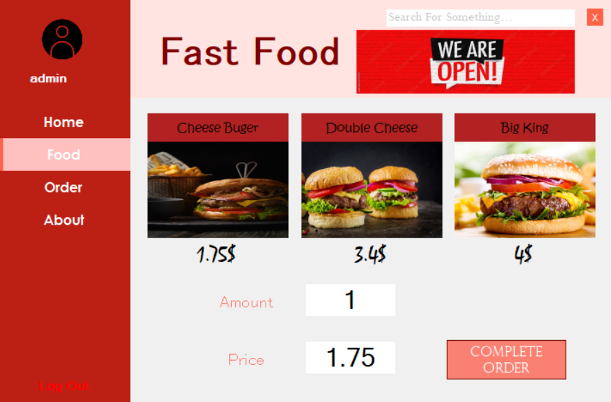 GitHub - ArmZaDev/C-Shrap-Project-Food_Application: C# Project Food App ...