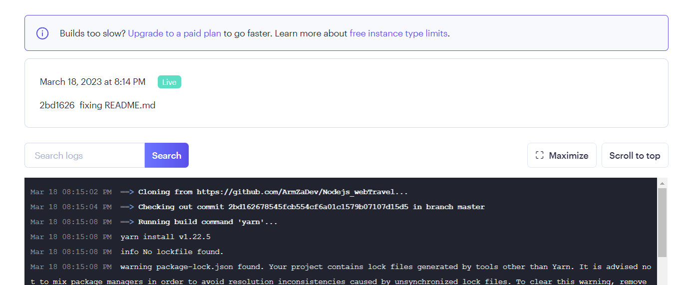 GitHub - ArmZaDev/Nodejs_webTravel: This is NodeJS Web Travel which will be update on Midterm ...