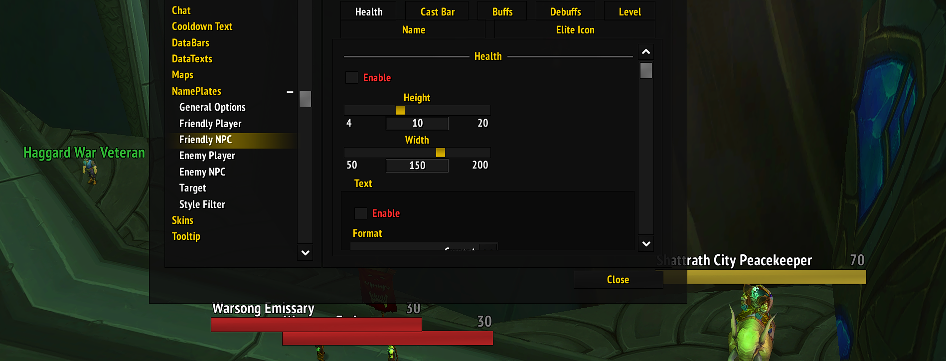 [Request] Nameplate style filter - Trigger: Attackable Unit · Issue #92 · ElvUI-WotLK/ElvUI ...