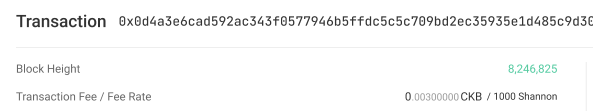 Show fee rate on transaction page · Issue #12 · Magickbase/visual-style-guide · GitHub