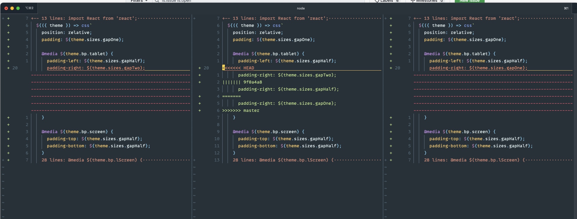 Gvdiffsplit Won T Open File In Merge Ui · Issue 2059 · Tpope Vim Fugitive · Github