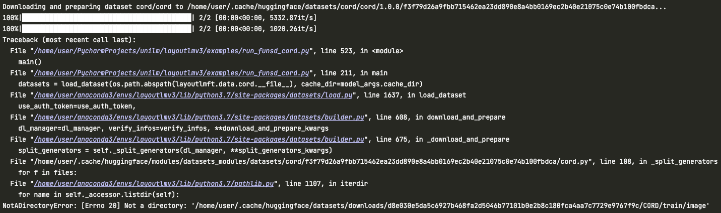 LayoutLMv3 Examples For CORD Issue 794 Microsoft unilm GitHub