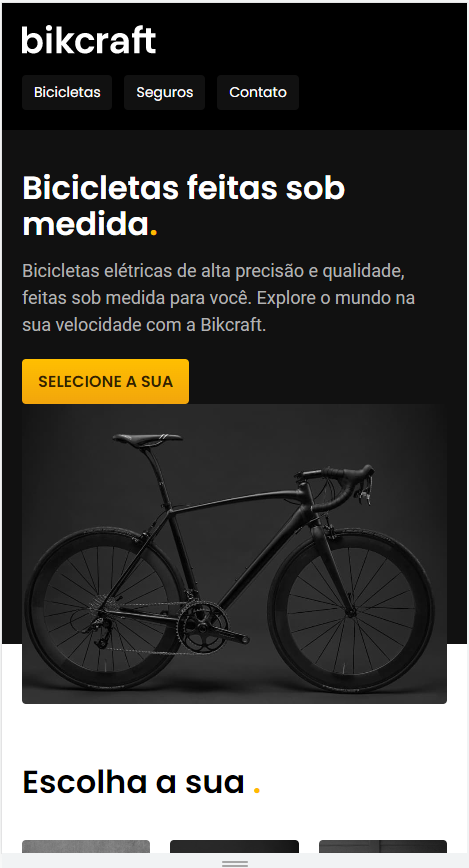 GitHub - abelardojr0/Bikcraft: Bikcraft - Projeto curso Origamid