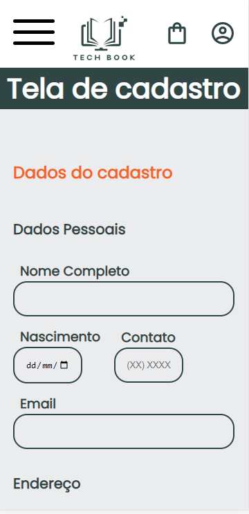 GitHub - abelardojr0/Tech-Book: Formulário com Consulta de CEP