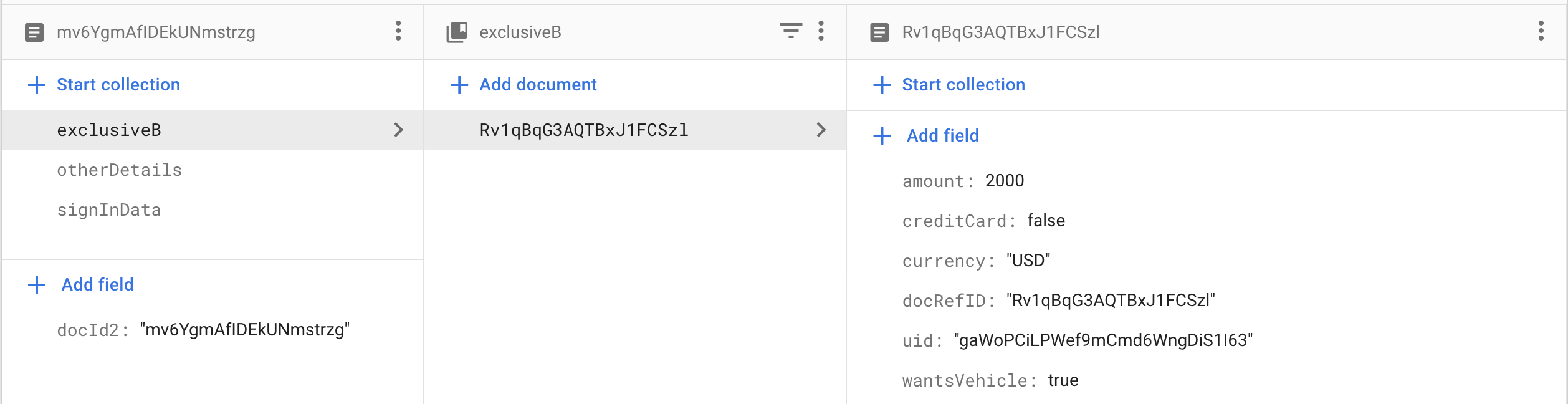 Firestore S Get Databases Call On A Sub Collection Firestore Assignee Milaggl · Issue