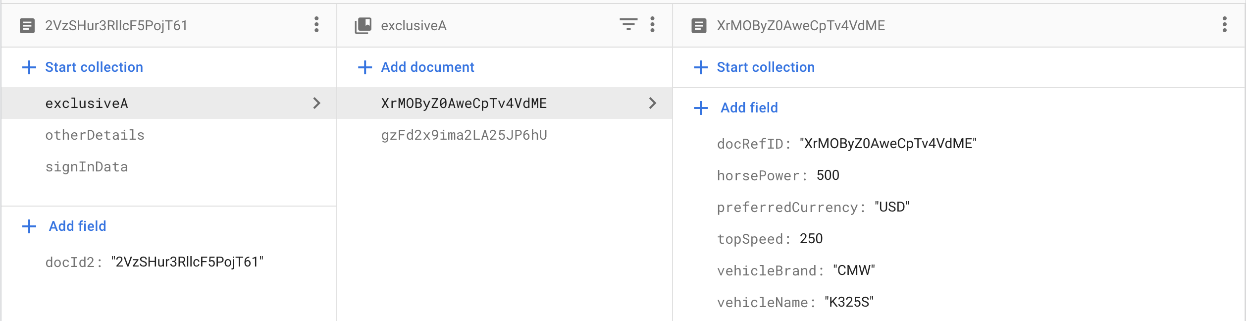 Firestores Getdatabases Call On A Sub Collection Firestore Assignee Milaggl · Issue 4994 