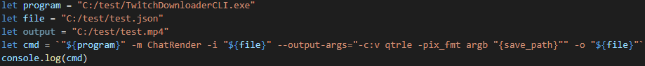 CLI File Format and Codec · Issue #198 · lay295/TwitchDownloader · GitHub