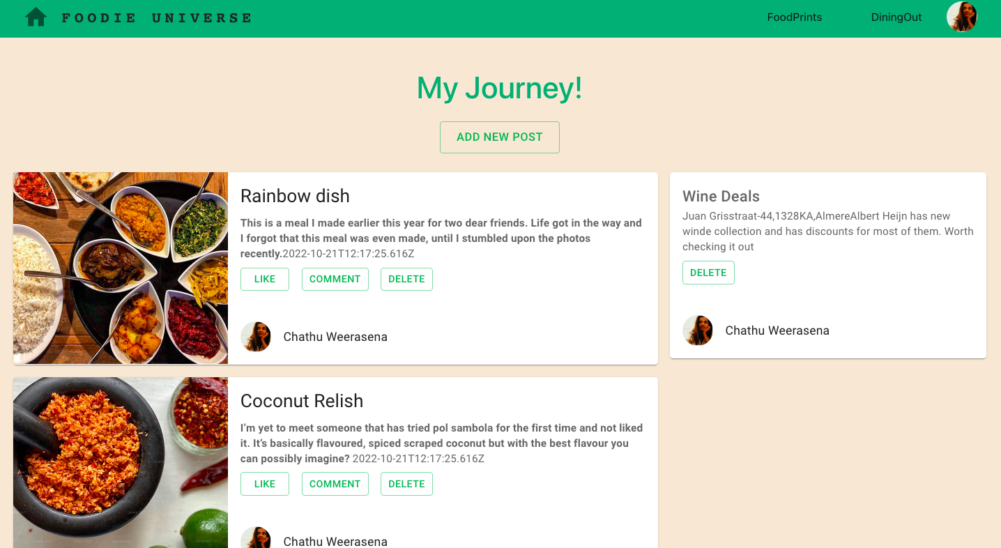 GitHub - chathu-weerasena/Foodie_Universe_Client