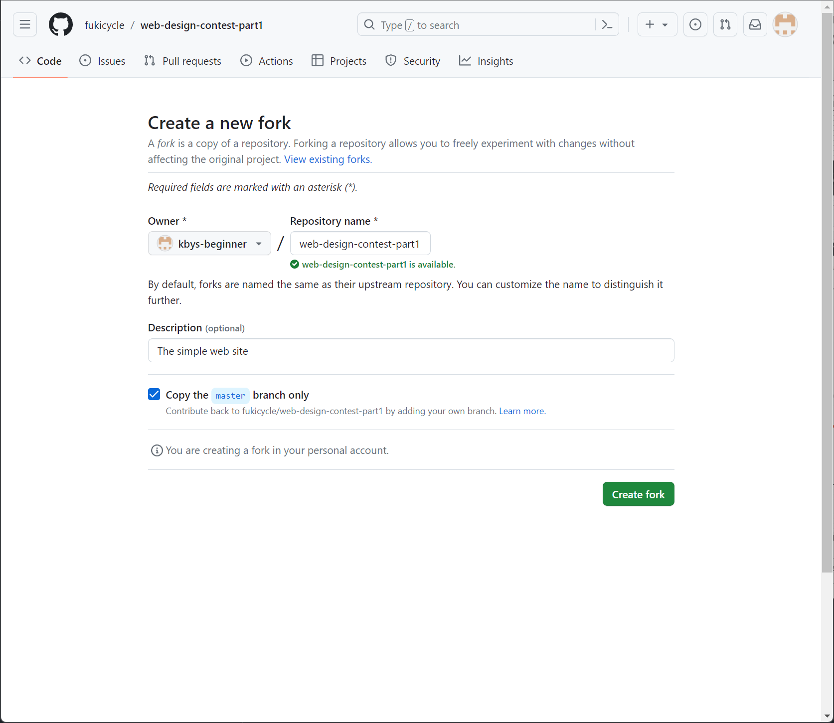 GitHub - fukicycle/web-design-contest-part1: The simple web site