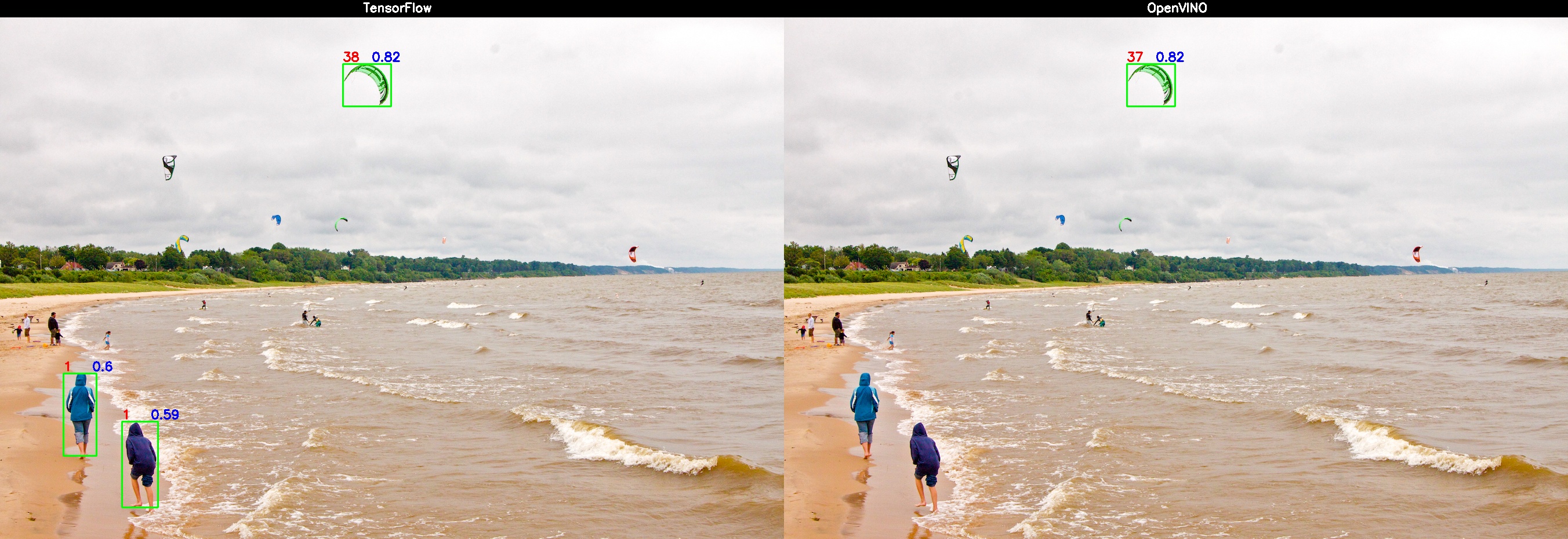 [Bug] Openvino model converted from TF 2 EfficientDet outputs wrong class index of detection ...