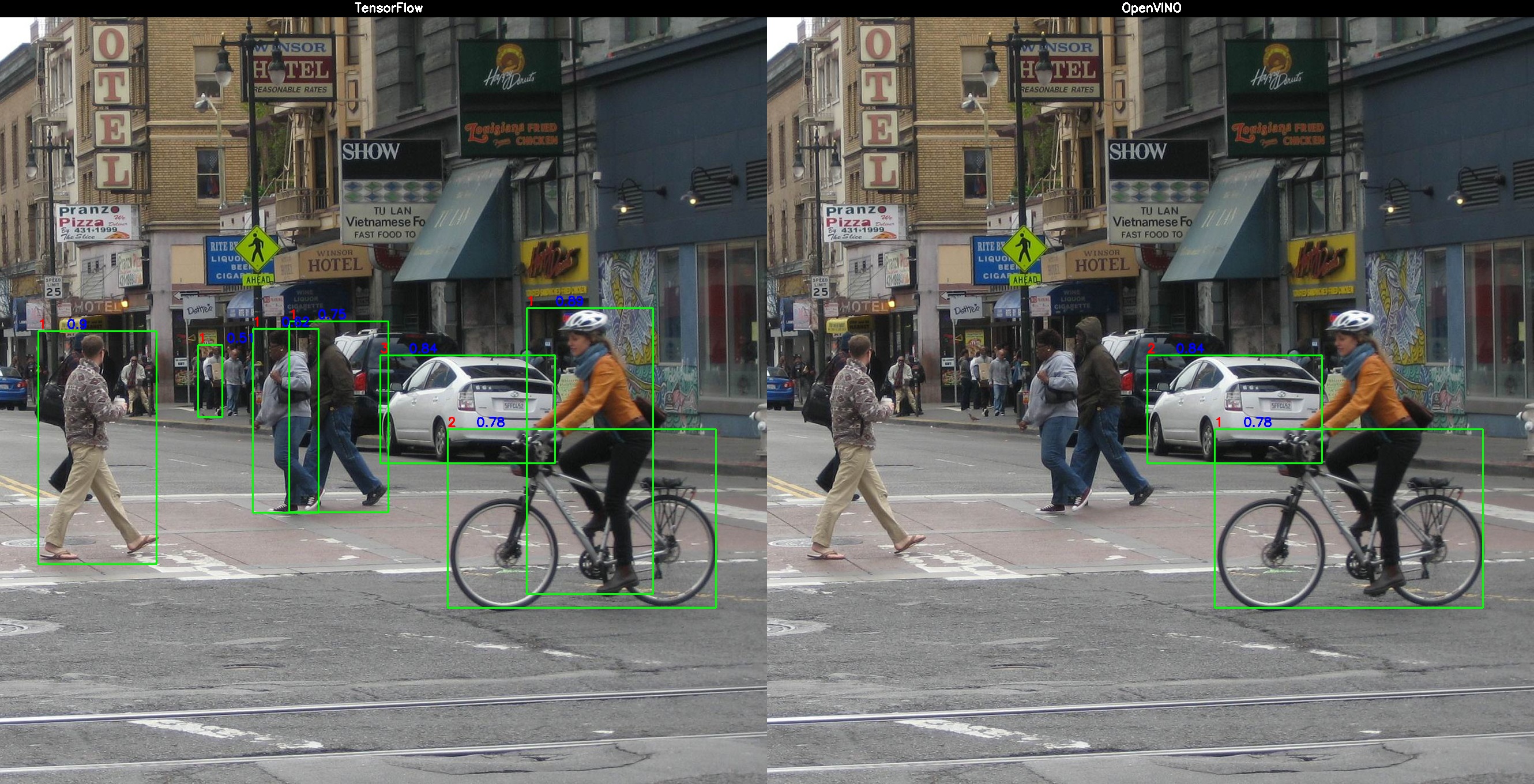 [Bug] Openvino model converted from TF 2 EfficientDet outputs wrong class index of detection ...