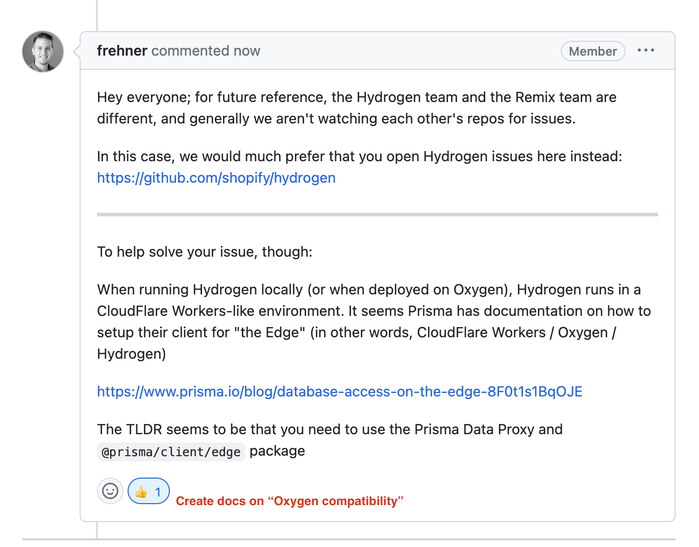 [Docs] Oxygen/Workers Compatibility + Better Errors · Issue #859 · Shopify/hydrogen · GitHub