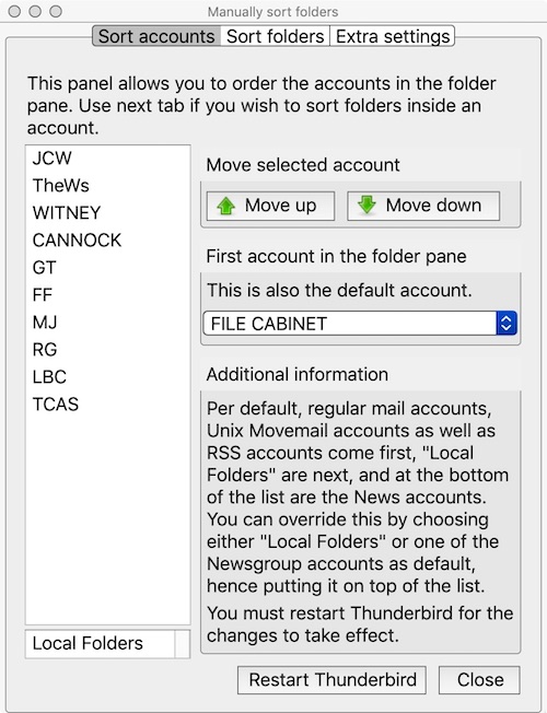 No Longer Possible To Sort Local Folders Tb 68121 · Issue 184 · Protzmanually Sort
