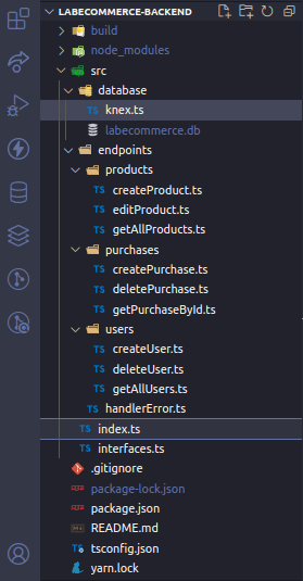 GitHub - bartomsilva/labecommerce-backend