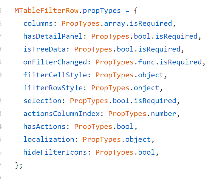 Numeric column filter aligns only to the right · Issue #2264 · mbrn/material-table · GitHub