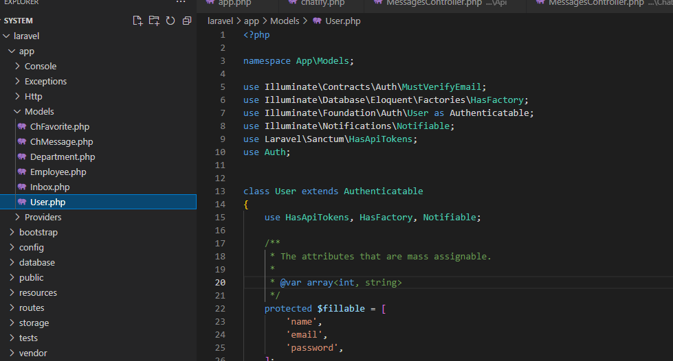 not allow me a message sending · Issue #185 · munafio/chatify · GitHub